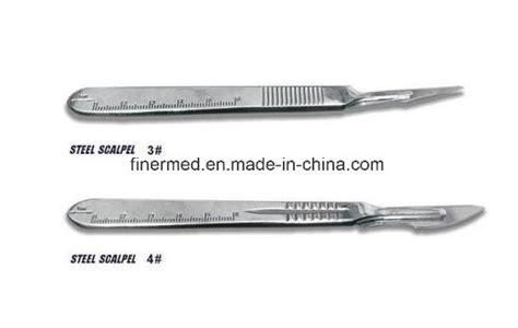 Reusable Surgical Scalpel With Stainless Steel Handle Reusable