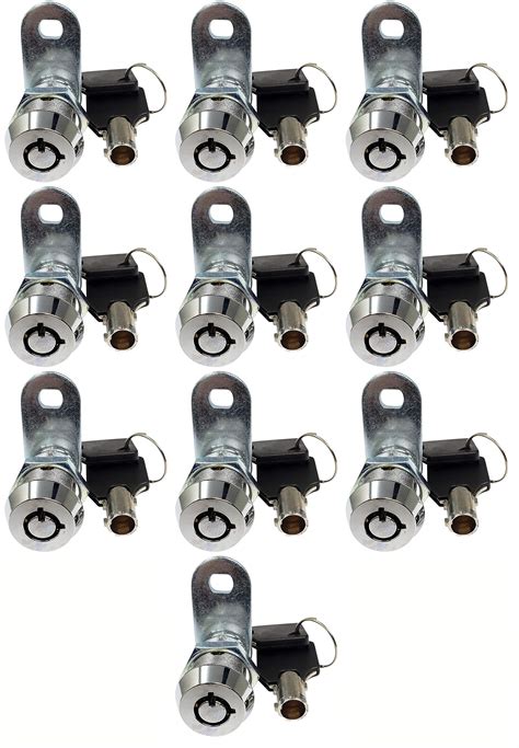 Admiral Locks 1” Tubular Cam Lock Keyed Alike Removable