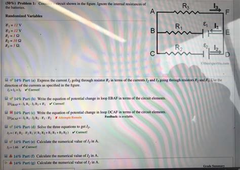 Solved 50 Problem 1 Consider Circuit Shown In The