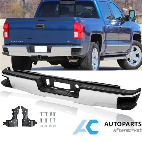 For 2014 2018 Chevy Silverado 1500 Gmc Sierra 1500 Rear Bumper Non