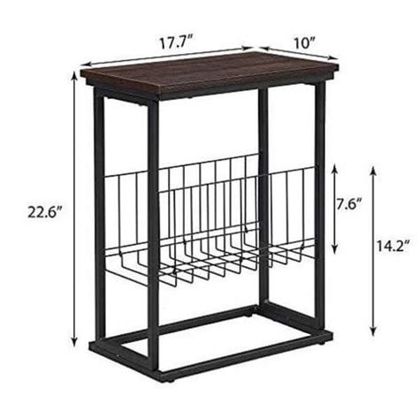 Narrow Side Table For Small Spaces Thin Table With Bed Bath And Beyond