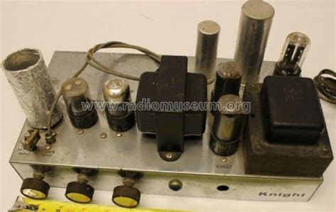 Knight Amplifier Unknown Amplmixer Allied Radio Corp