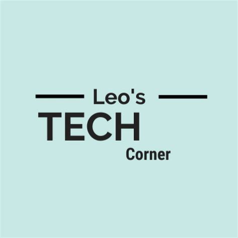 Leo S Tech Corner YouTube