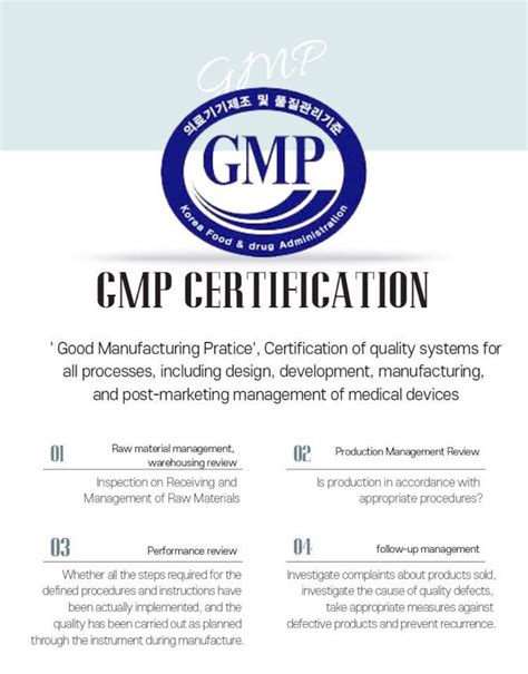 Gmp Certification Kyk India