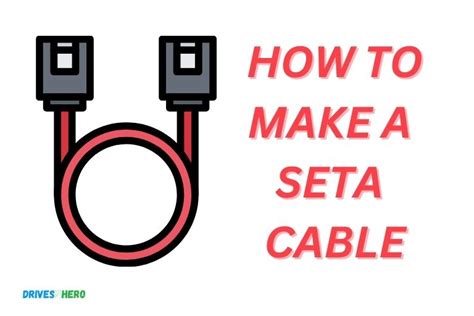How To Make A Sata Cable Full Guideline