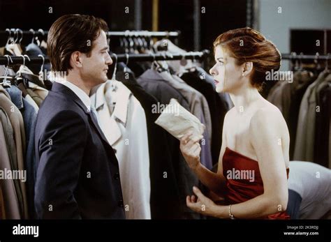 Dermot Mulroney And Debra Messing Film The Wedding Date 2005