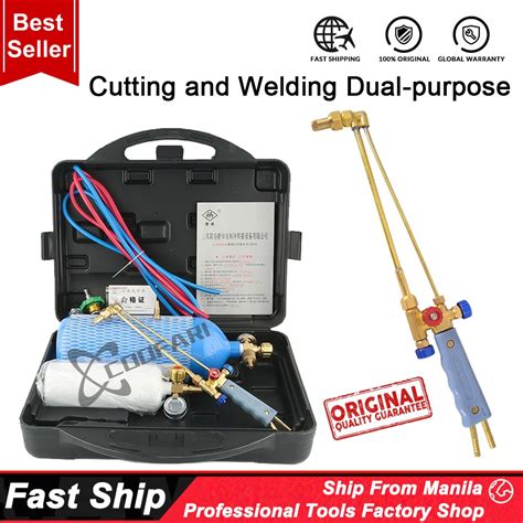 L Welding Torch Set Mapp Gas Torch Refrigeration Maintenance Tool Shopee Philippines
