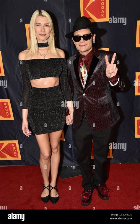 Courtney Anne Mitchell Corey Feldman Attend The 4th Annual Kodak Film
