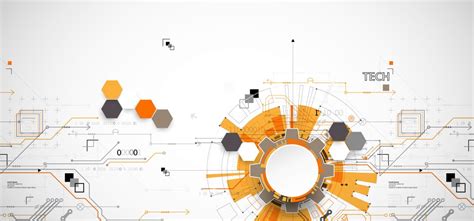 Abstract Technology Concept Circuit Board High Vector Image