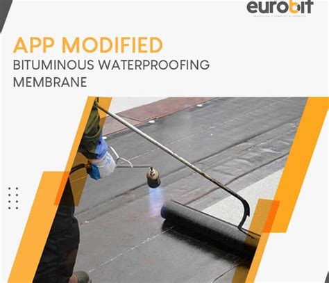 App Modified Bituminous Waterproofing Membrane Euro Bit
