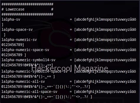 Crunch Wordlist Generator Complete Guide Hackercool Magazine