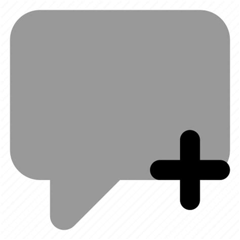 New Chat Add Bubble Comment Conversation Message Icon Download