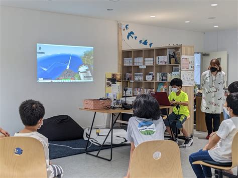 2022年9月24日のcoderdojoを終了しました。／マイクラ部の活動報告 長門市しごとセンター