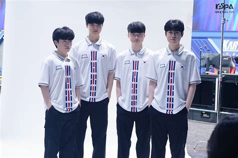 항저우 아시안게임 Lol팀 국가대표팀 티원 쵸비 프로팔 촬영 현장 사진 모음  롤 리그 오브 레전드 에펨코리아