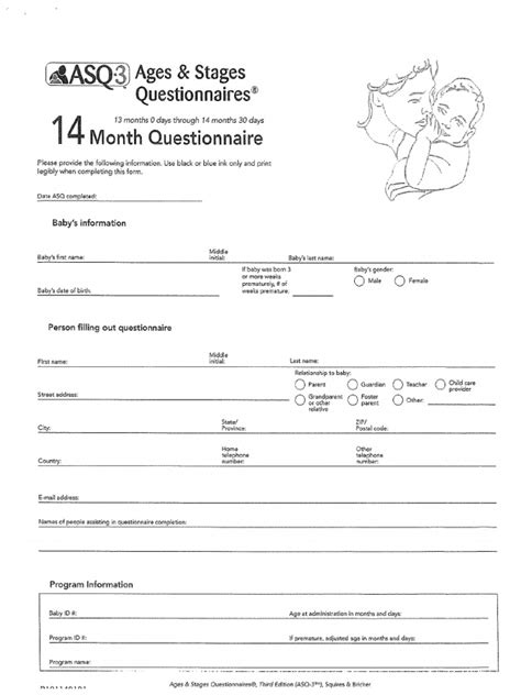 14 Month Asq Pdf