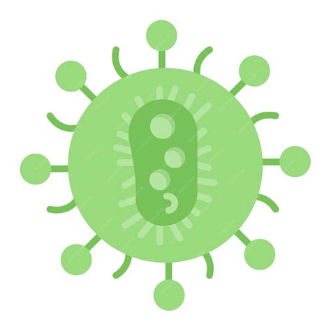 Ilustración del vector bacteriano | Vector Premium