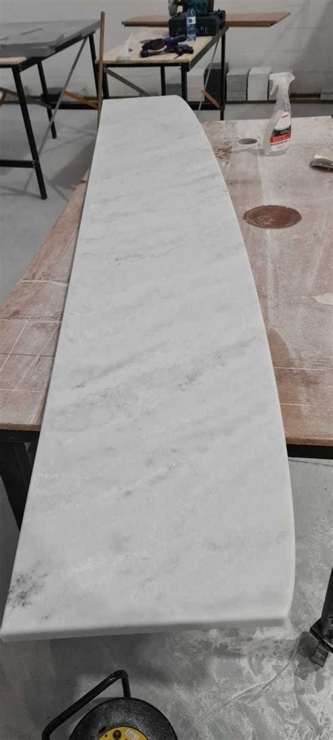 Kitchen Countertops Acrylic Solid Surface Calacatta White Korean Marble