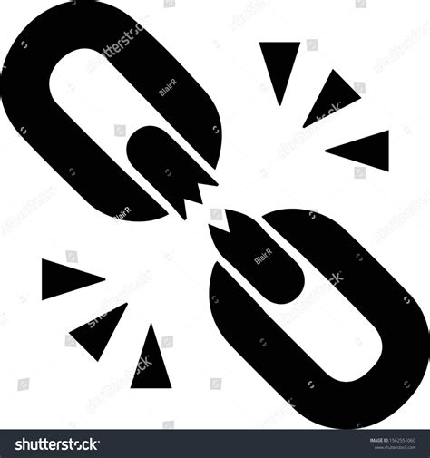 Broken Chain Link Icon