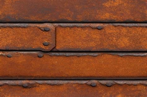 Premium AI Image Rusted Iron Texture