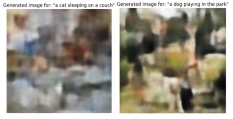 Conditional Variational Autoencoders For Text To Image Generation