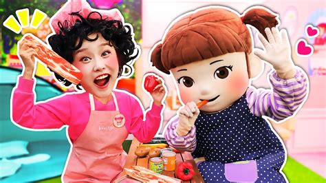 콩순이가 심부름을 해요 콩순이 키즈카페 소꿉놀이 Pretend Play Youtube