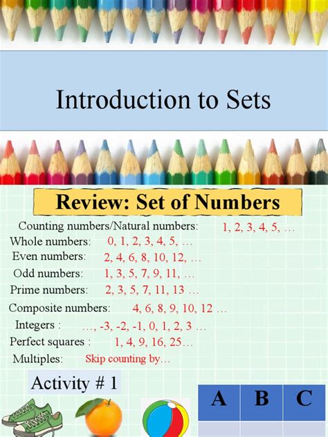 Introduction To Sets Pdf Natural Number Linguistics