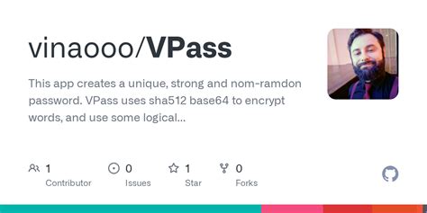 Github Vinaooovpass This App Creates A Unique Strong And Nom