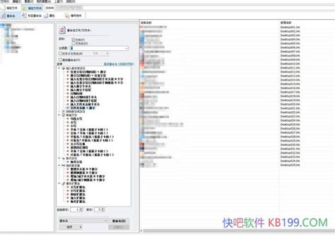 批量重命名工具flexible Renamer 84 绿色版它提供了多种重命名选项 Kb199com