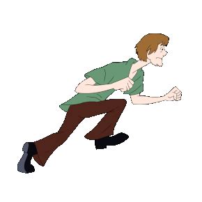 Scooby Doo Running 