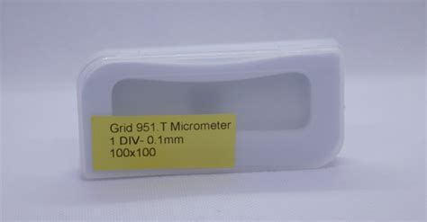 01mm Grid Microscope Calibration Slide Other Microscope Accessories