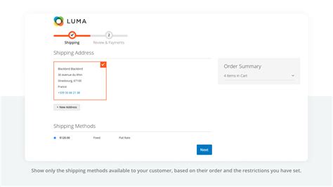 Restriction Shipping Method For Magento 2