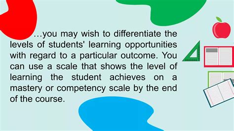 m2 program course and intended learning outcomes 1 pdf