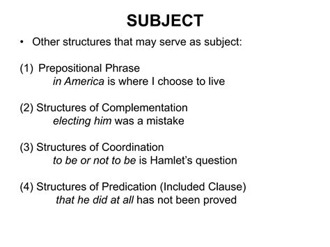 Structures Of Predication Introduction Pptx Programming Languages