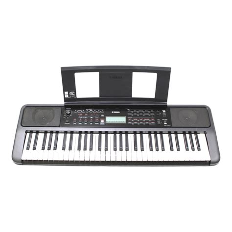 Yamaha Psr E383 Portable Keyboard Black Secondhand Gear4music