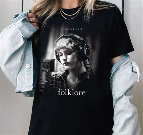 Vintage Folklore Taylor Swift Shirt Taylor Swiftie Merch T Inspire