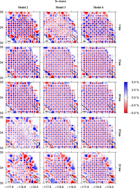 The Same As Fig 8 But For S Wave Velocity Structure Download