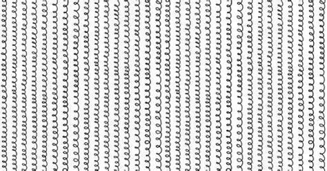 Seamless Pattern With Loop Hand Drawn Royalty Free Vector