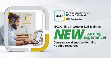 learn csslp with online instructor led training isc2 software