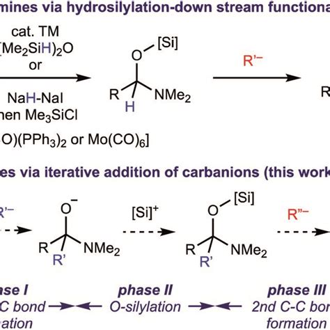 Geminal Difunctionalization Of Carbonyl Groups Via O Silylated