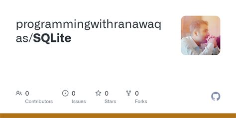 Github Programmingwithranawaqassqlite