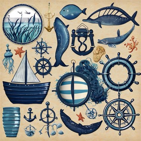 Premium Photo Vibrant Summer Clipart Collection