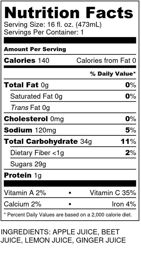 Apple Juice Nutrition Information Besto Blog