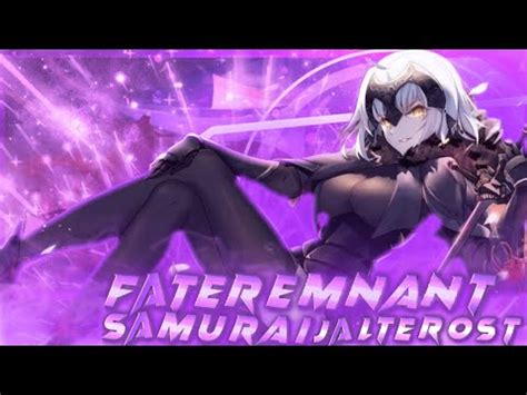 [FGO] Fate Samurai Remnant Jeanne D Arc Theme Thus the Flag is Lost FGO X Fate Samurai Remnant ...