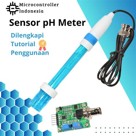 Jual Sensor Ph Meter Eelectrode Bnc Connector Alat Ukur Ph Esp32 Arduino Esp8266 Nodemcu Wemos