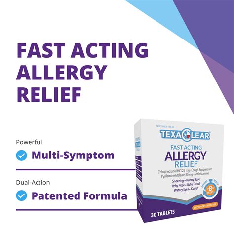 Texaclear® Fast Acting Allergy Relief Tablets Shop Now Texaclearnow