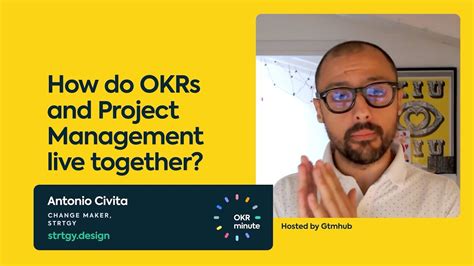 How Do OKRs And Project Management Live Together OKR Minute By