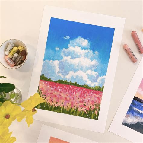 고센 Goshen On Instagram 4월의 클래스를 멋지게 열어주신 수강생님들의 작품💛 언제나 첫수업을 함께 해주신 수강생 분들의 작품을 피드에 남기는데 그림을