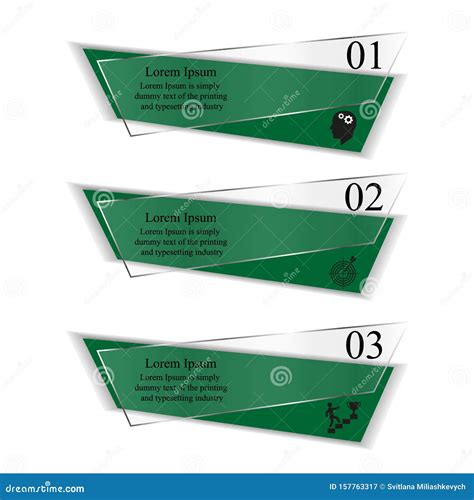 Scheme Of The Process Of Elements With The Help Of Graphics Figure Diagrams With Five Stages