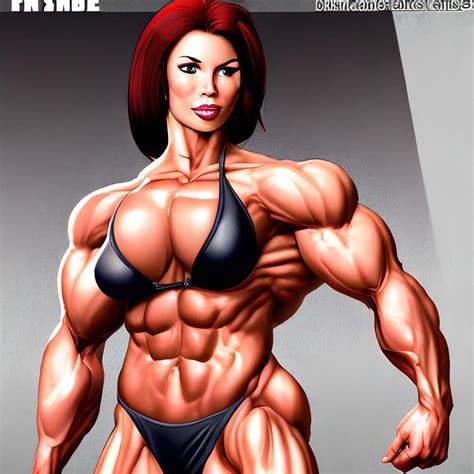 Sexy Muscular Strong Female Bodybuilder By Randomuser346 On Deviantart