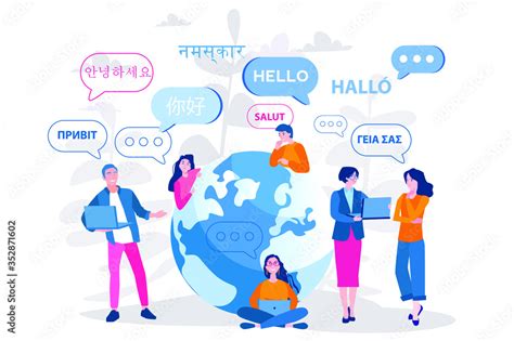 People Speaking Different Languages